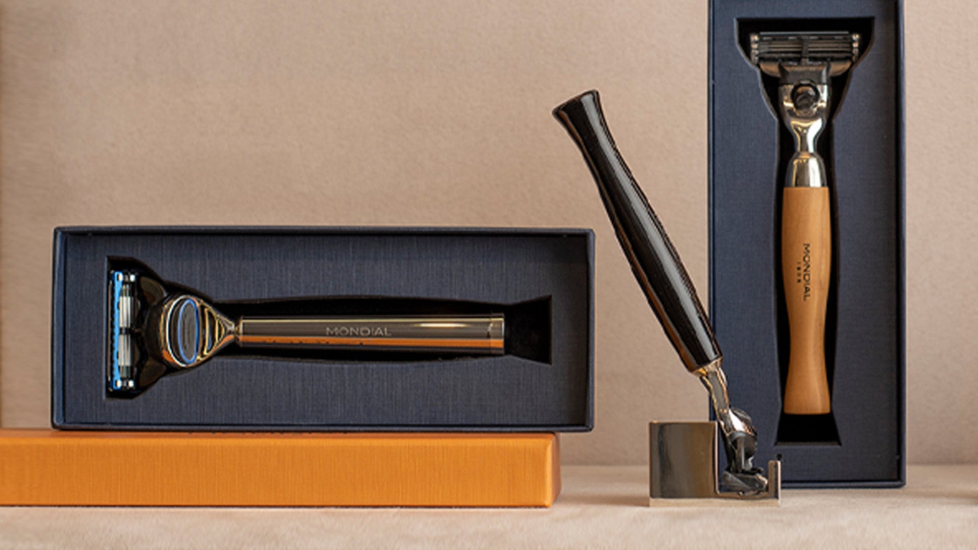 Fusion & Mach3 Compatible Cartridge Razor Handles | Mondial 1908 ...